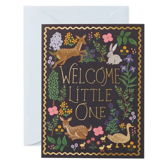 Woodland Welcome Baby Card – Open House Philly