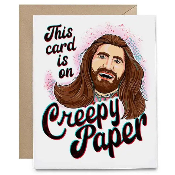 Creepy Paper Shadows Card – Open House Philly