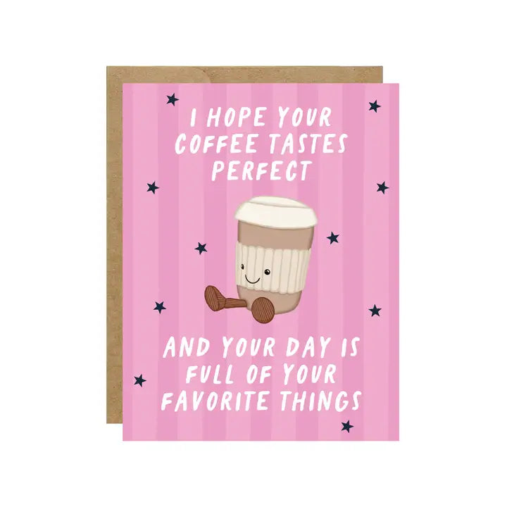 Perfect Latte Jelly Card – Open House Philly