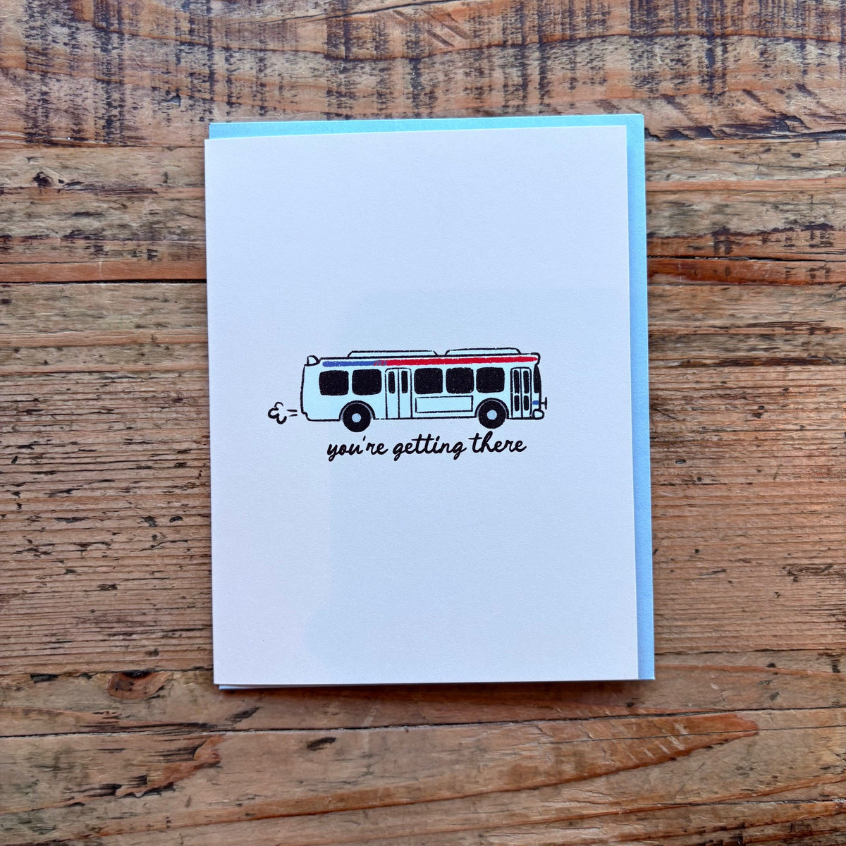 Septa Encouragement Greeting Card – Open House Philly